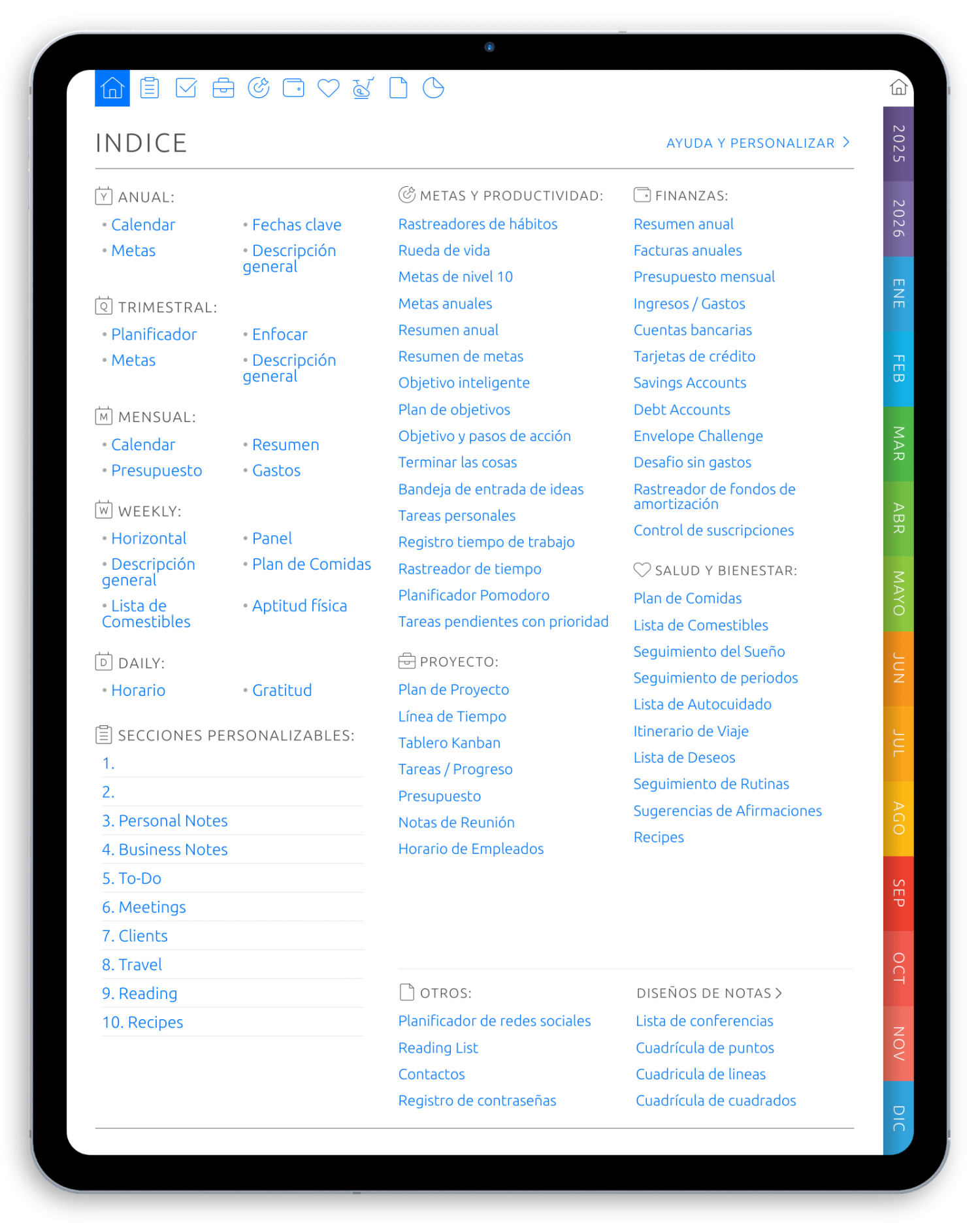 Obtener Mega Planificador para iPad token:aaaa - token:aaaa+1 ...